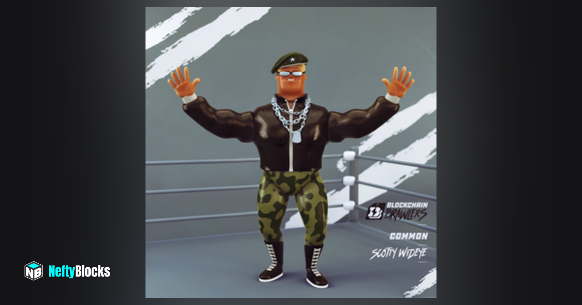 Scotty "Military Muscle" Wideye #43 | NeftyBlocks | The #1 Trade to ...