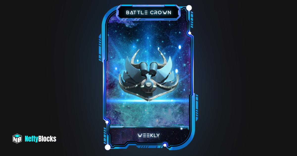 Weekly Crown | NeftyBlocks | The #1 Trade to Earn NFT Marketplace on WAX