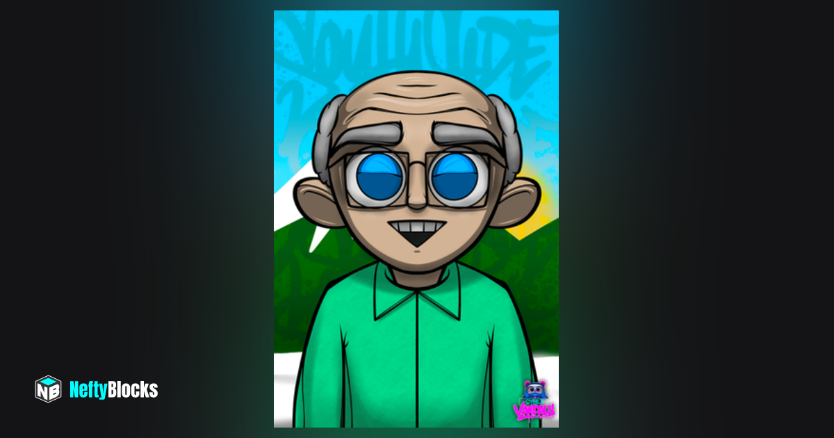 Cyber Mr. Garrison X CYBER VANDALS #22 | NeftyBlocks | The #1 Trade to ...