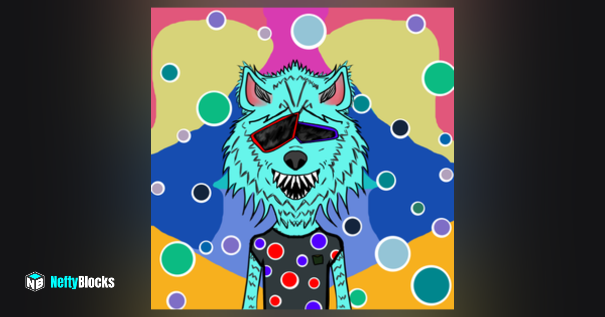 WAX Wolves 90's Retro Wolf #127 | NeftyBlocks | The #1 Trade to Earn ...