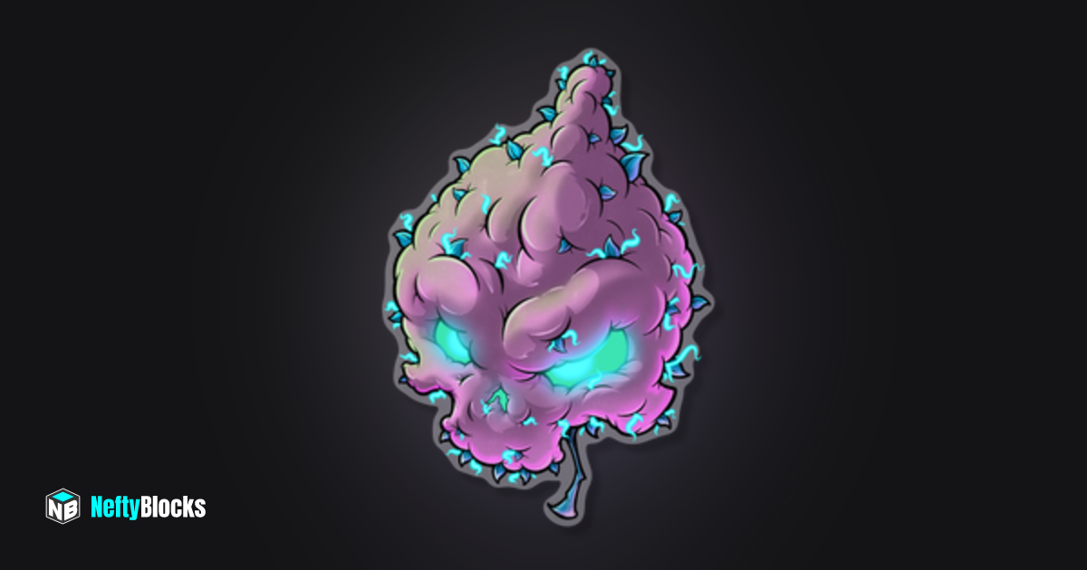 DeadHead Pink Pale Kush #41 | NeftyBlocks | The #1 Trade to Earn NFT ...