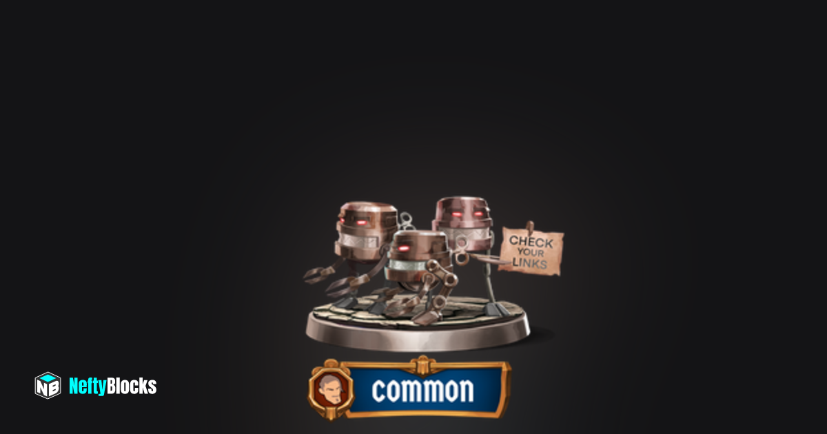 Bot Army #41998 | NeftyBlocks | The #1 Trade to Earn NFT Marketplace on WAX