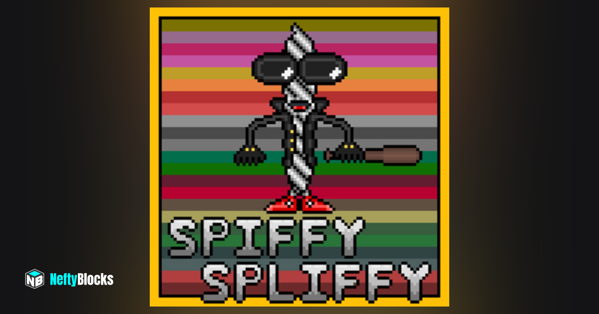 Spiffy Spliffy #52 | NeftyBlocks | The #1 Trade to Earn NFT Marketplace ...