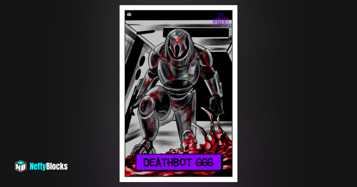 Deathbot G66 | NeftyBlocks | The #1 Trade to Earn NFT Marketplace on WAX