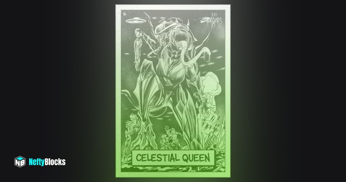 Celestial Queen | NeftyBlocks | The #1 Trade to Earn NFT Marketplace on WAX