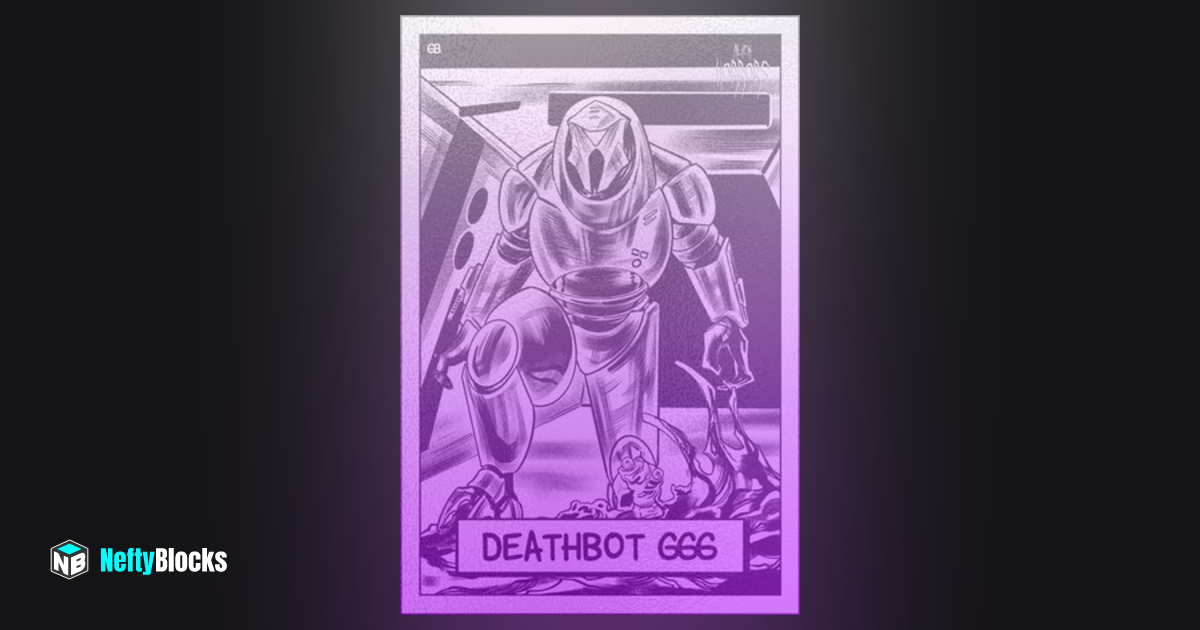Deathbot G66 | NeftyBlocks | The #1 Trade to Earn NFT Marketplace on WAX