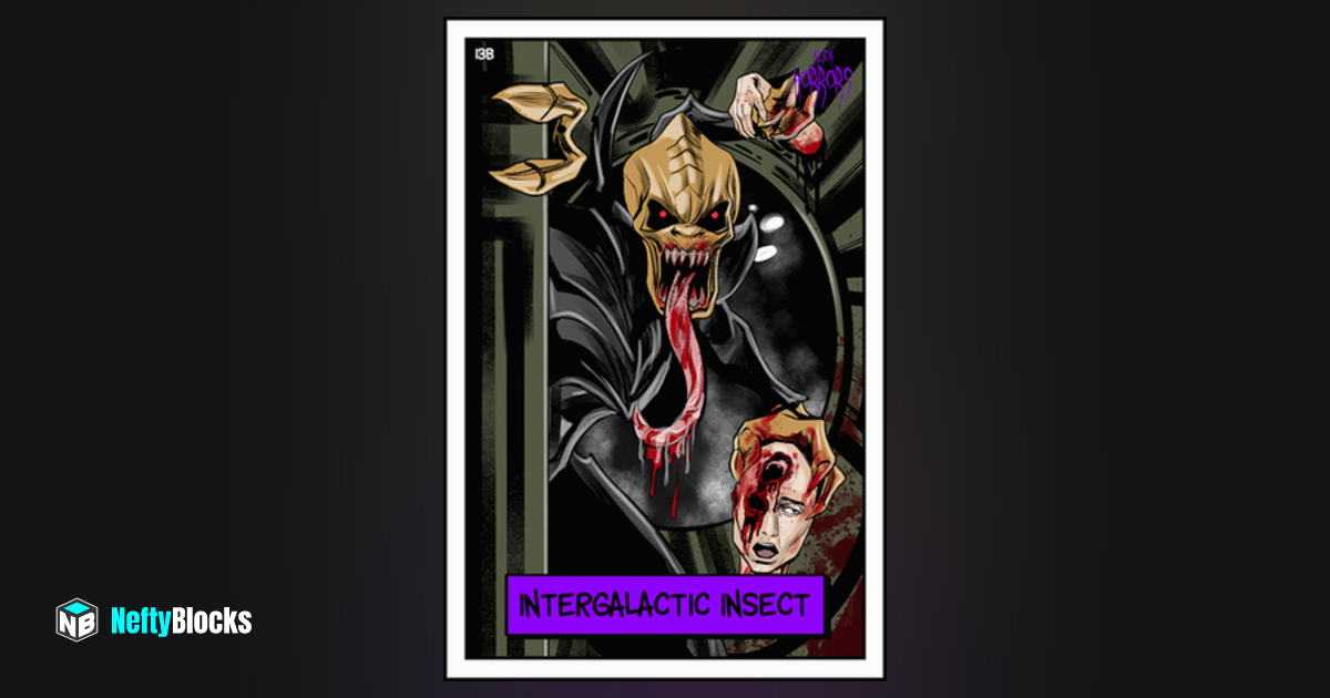 Intergalactic Insect | NeftyBlocks | The #1 Trade to Earn NFT ...