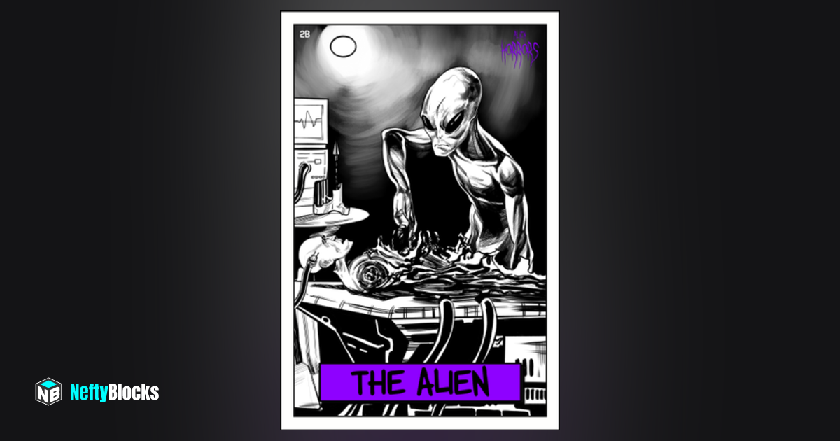 The Alien | NeftyBlocks | The #1 Trade to Earn NFT Marketplace on WAX