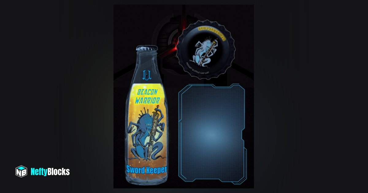 Sword Keeper Drink #1 | NeftyBlocks | The #1 Trade to Earn NFT ...