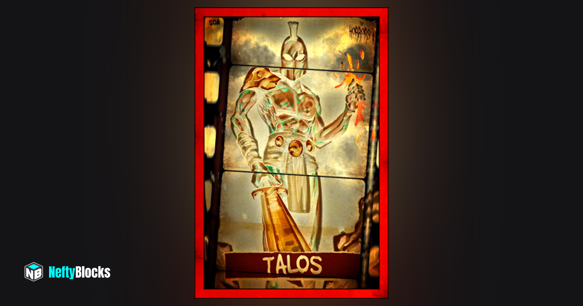 Talos | NeftyBlocks | The #1 Trade to Earn NFT Marketplace on WAX