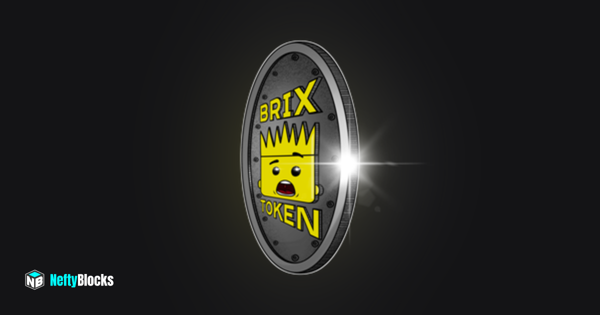 BRIX Reward Token - 0.10 #4473 | NeftyBlocks | The #1 Trade to Earn NFT ...