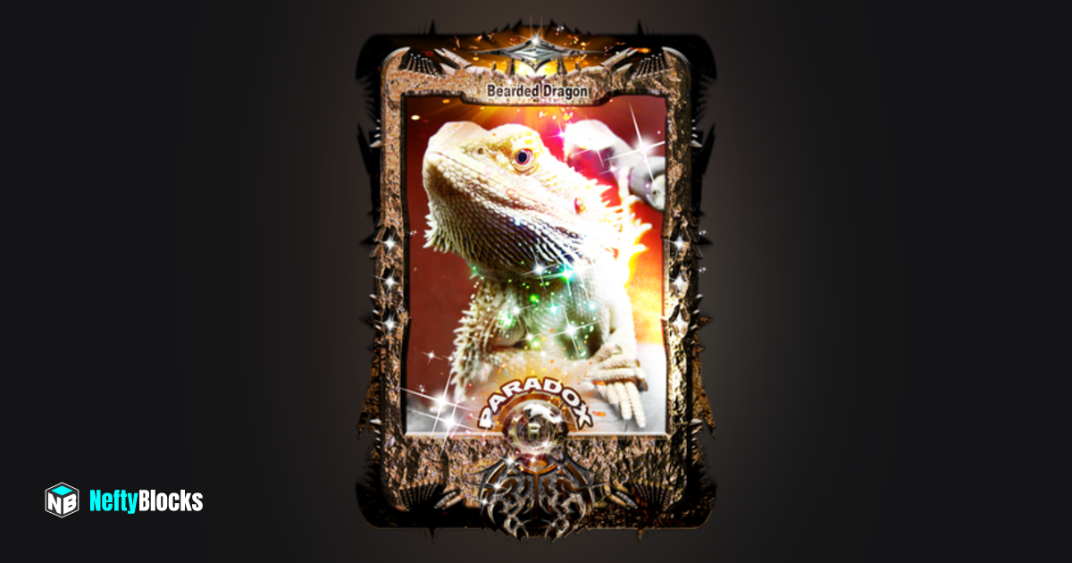Bearded Dragon | NeftyBlocks | The #1 Trade to Earn NFT Marketplace on WAX