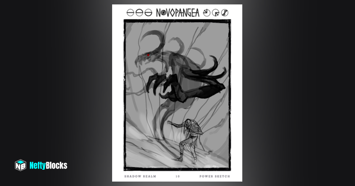 Shadow Power Sketch | NeftyBlocks | The #1 Trade to Earn NFT ...