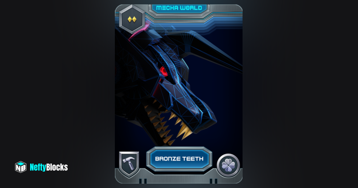 Bronze Teeth | NeftyBlocks | The #1 Trade to Earn NFT Marketplace on WAX