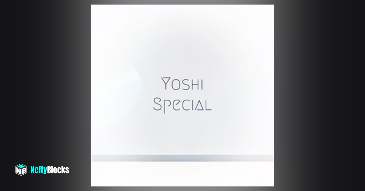 CLEAR - Yoshi Surprise OG PACK #5468 | NeftyBlocks | The #1 Trade to ...