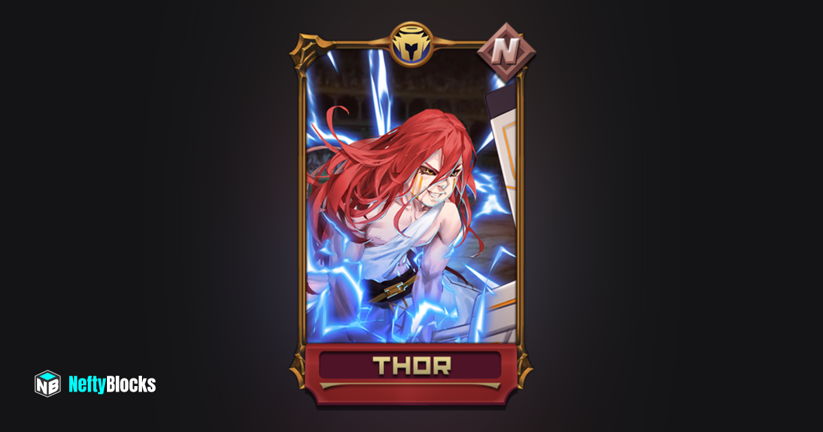 THOR #1 | NeftyBlocks | The #1 Trade to Earn NFT Marketplace on WAX