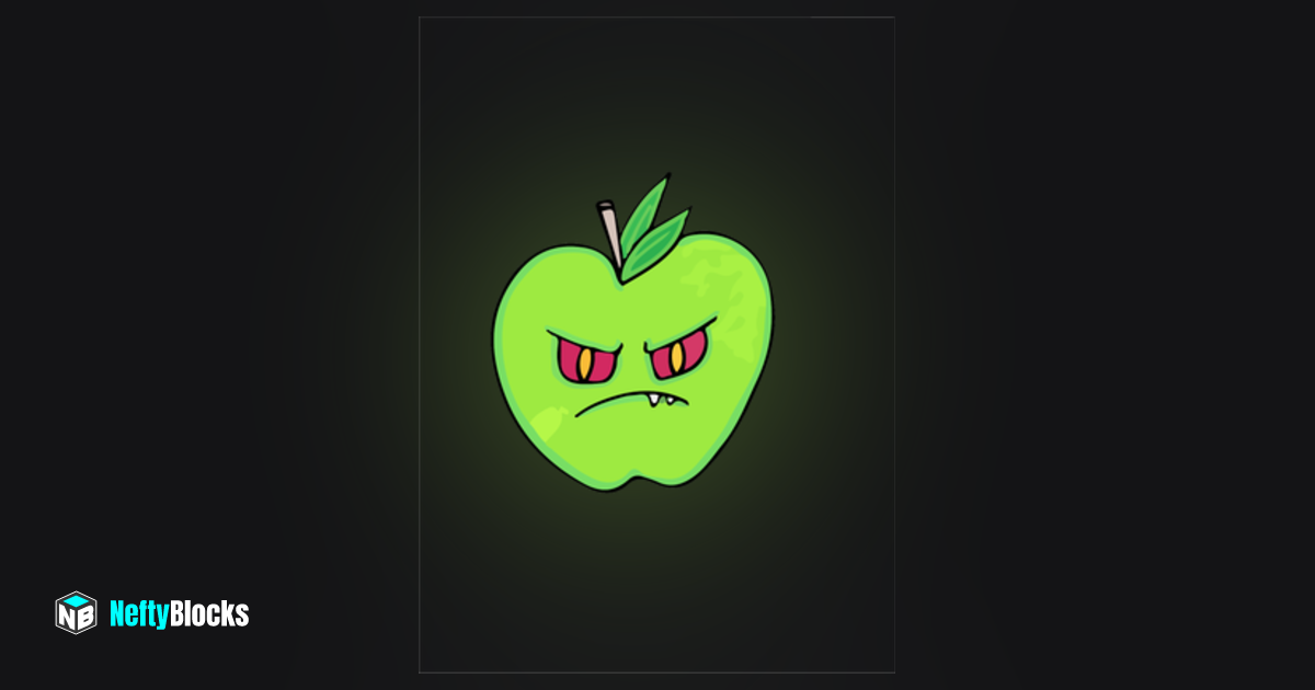 abnormal apple #1391 | NeftyBlocks | The #1 Trade to Earn NFT ...