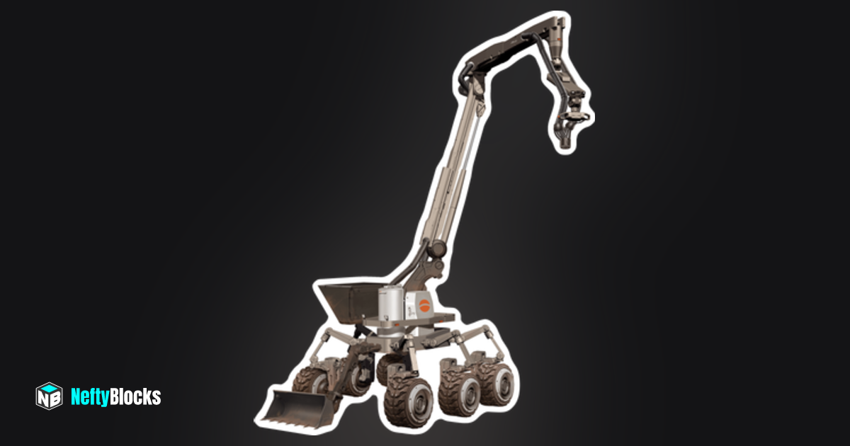 3D Printing Robot Sticker #1197 | NeftyBlocks | The #1 Trade to Earn ...