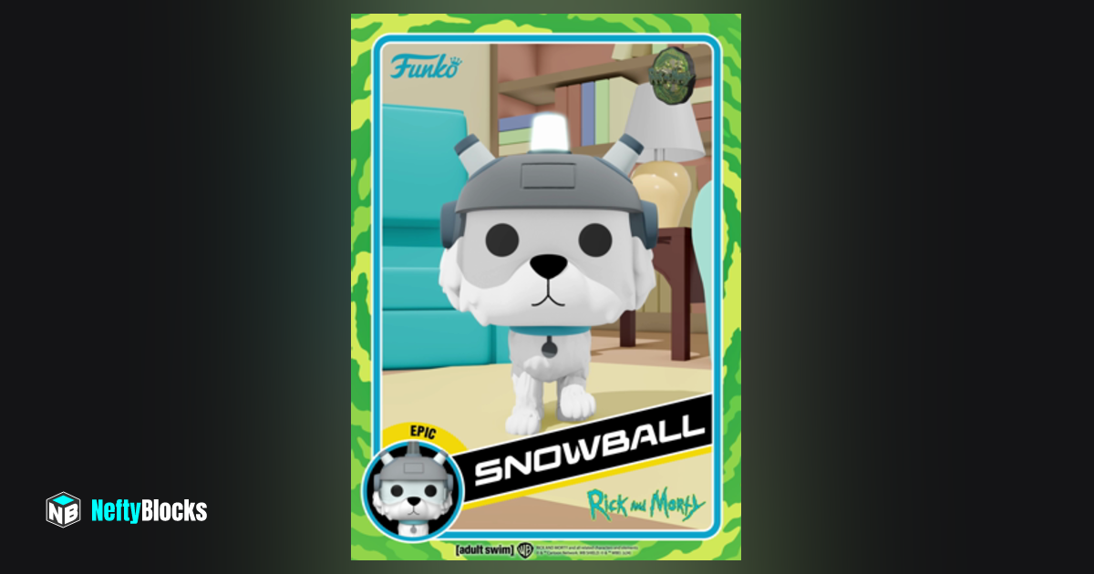 Snowball #298 | NeftyBlocks | The #1 Trade to Earn NFT Marketplace on WAX