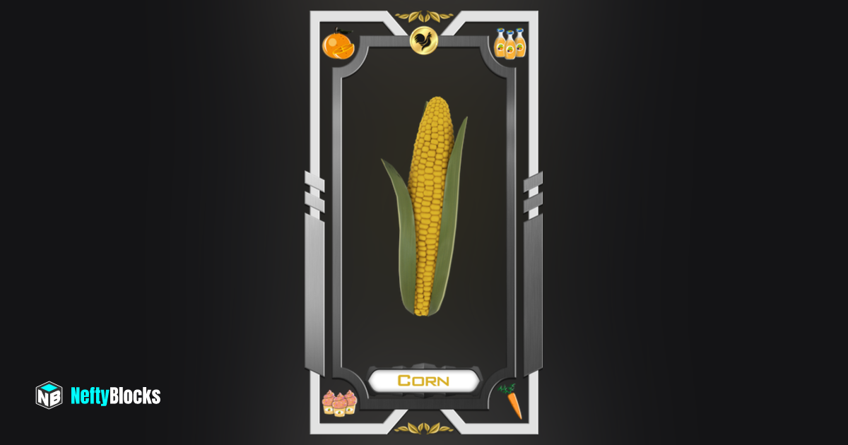Corn Resource Pack #2754 | NeftyBlocks | The #1 Trade to Earn NFT ...