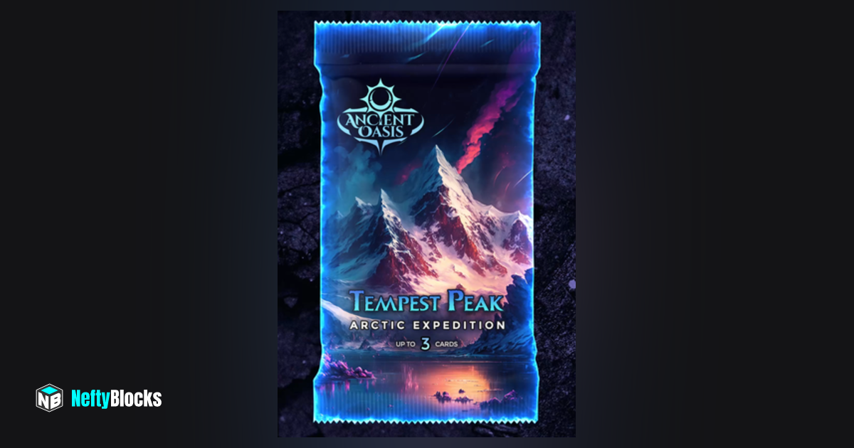 Tempest Peak, Arctic Expedition #13 | NeftyBlocks | The #1 Trade to Earn NFT Marketplace on WAX