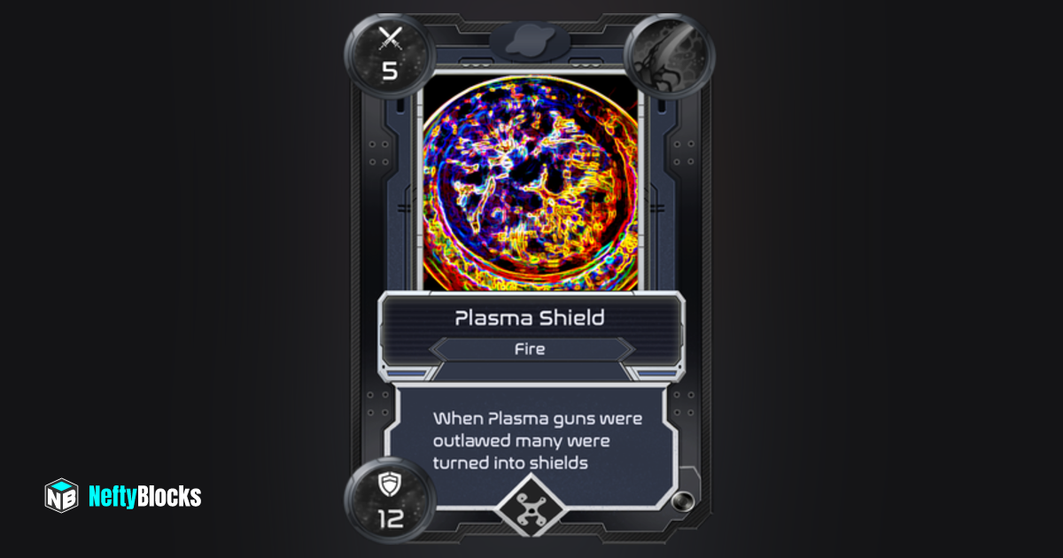 Plasma Shield #7987 | NeftyBlocks | The #1 Trade to Earn NFT ...