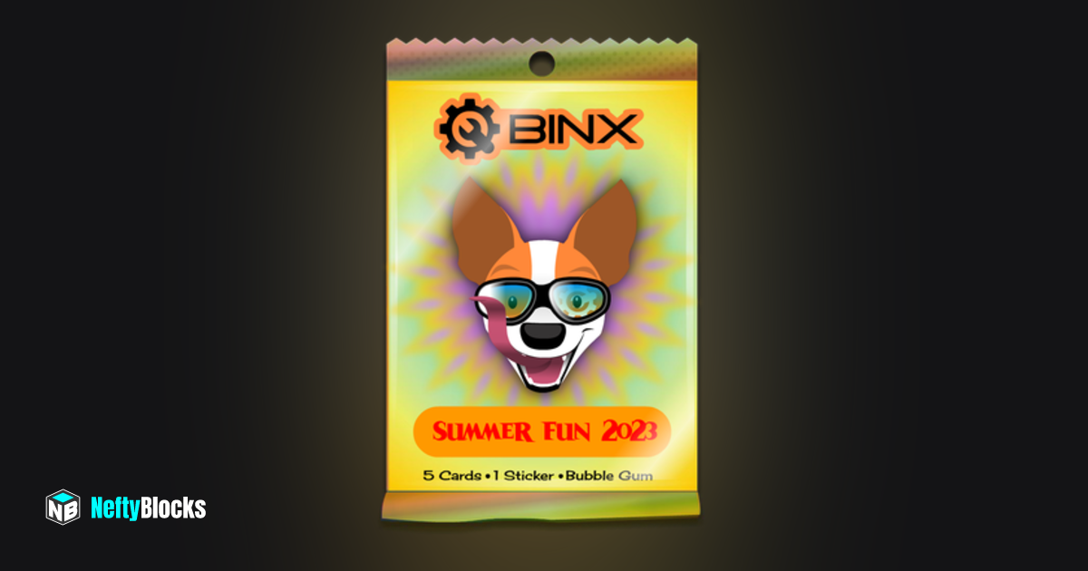 Binx Summer 2023 Pack #6 | NeftyBlocks | The #1 Trade to Earn NFT ...