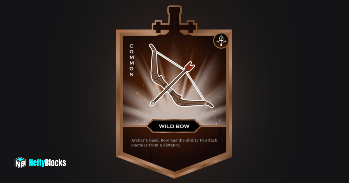 Wild Bow #117 | NeftyBlocks | The #1 Trade to Earn NFT Marketplace on WAX
