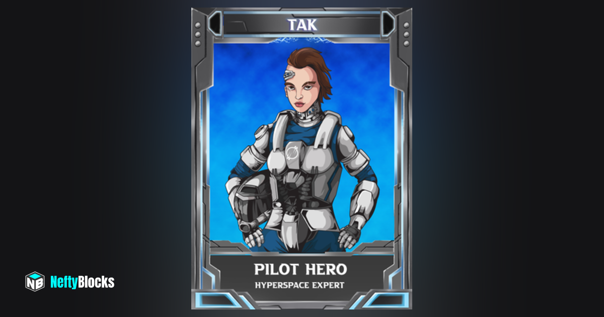 V2 Tak - Pilot Hero | NeftyBlocks | The #1 Trade to Earn NFT ...