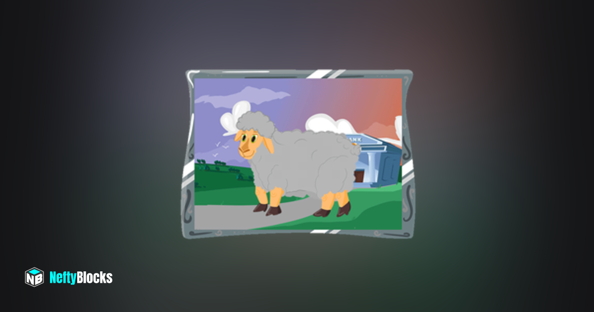 Sheep | NeftyBlocks | The #1 Trade to Earn NFT Marketplace on WAX