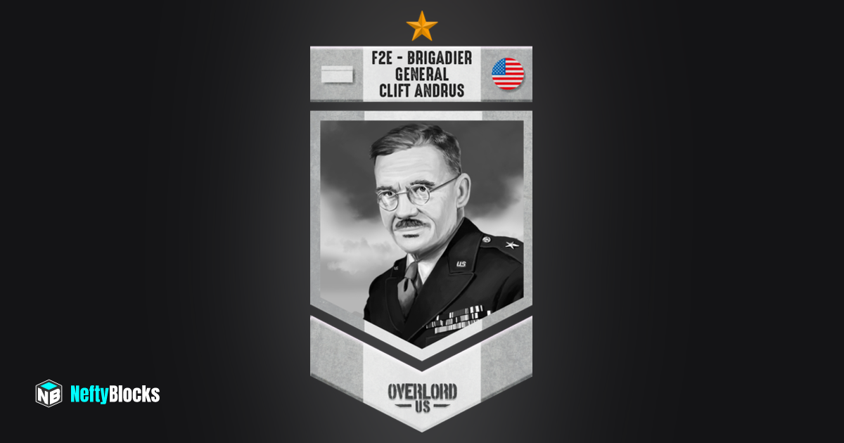 F2E-F1-BRIGADIER-GEN-CLIFT-ANDRUS #470 | NeftyBlocks | The #1 Trade to ...