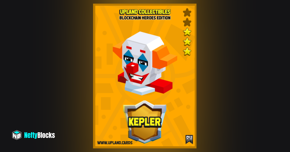 kepler #21 | NeftyBlocks | The #1 Trade to Earn NFT Marketplace on WAX