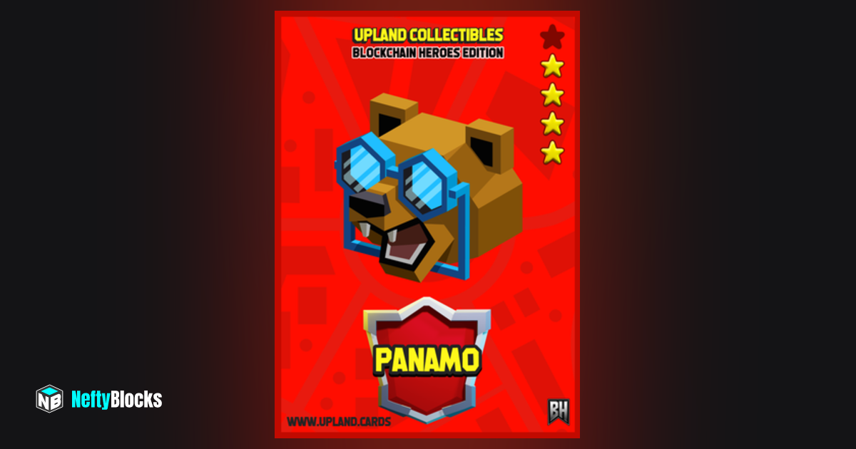 Panamo | NeftyBlocks | The #1 Trade to Earn NFT Marketplace on WAX