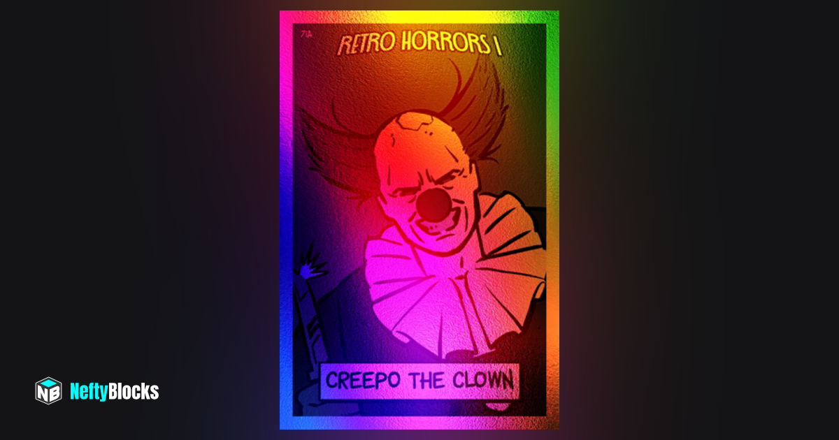 Creepo the Clown | NeftyBlocks | The #1 Trade to Earn NFT Marketplace ...