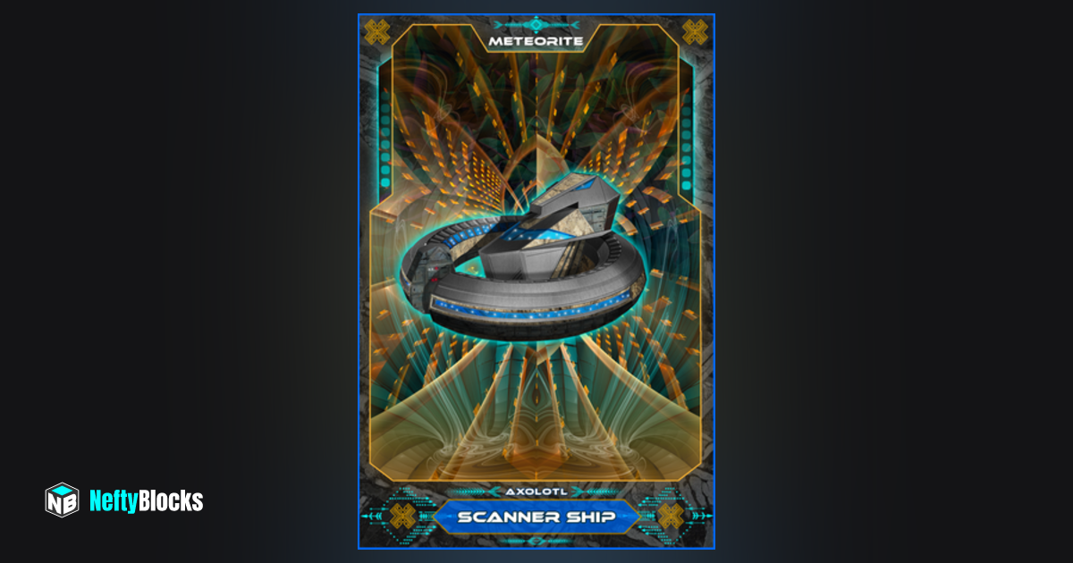 Scanner Ship | NeftyBlocks | The #1 Trade to Earn NFT Marketplace on WAX