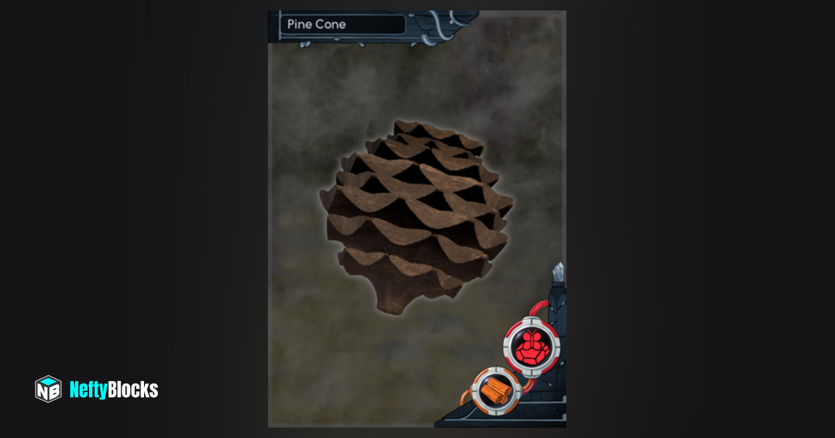 Pine Cone #15383 | NeftyBlocks | The #1 Trade to Earn NFT Marketplace ...