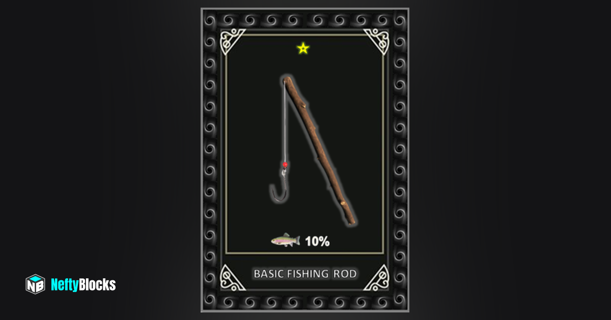 Basic Fishing Rod #51 | NeftyBlocks | The #1 Trade to Earn NFT ...