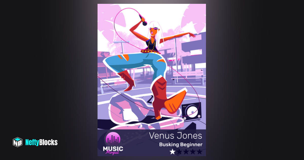 Venus Jones #3675 | NeftyBlocks | The #1 Trade to Earn NFT Marketplace on WAX