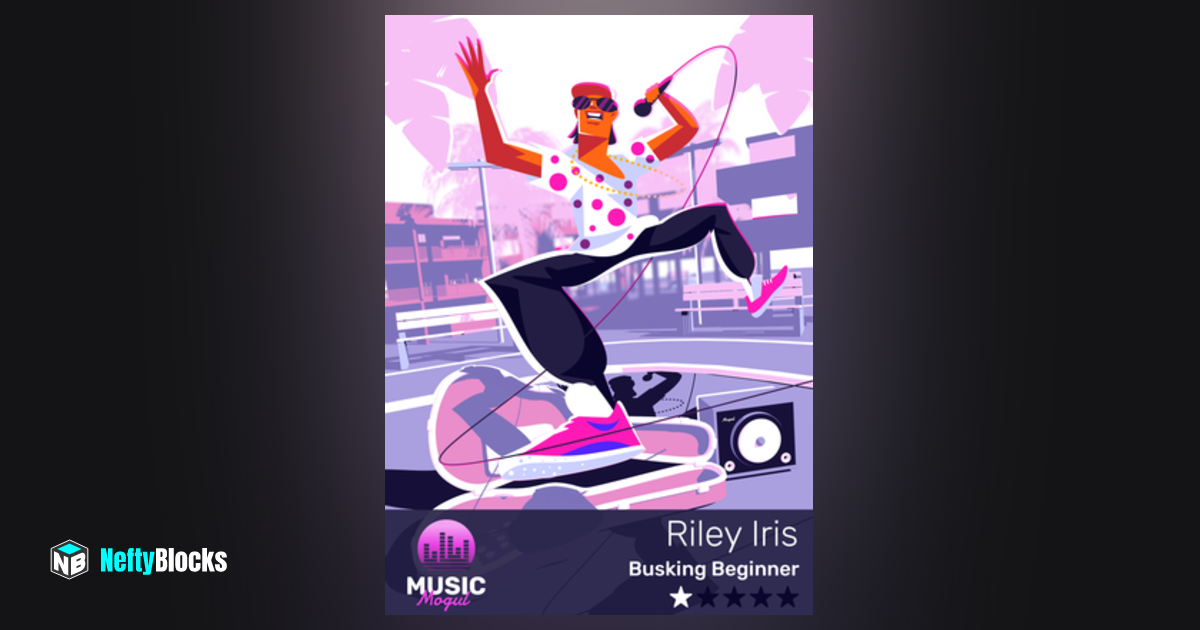 Riley Iris #3146 | NeftyBlocks | The #1 Trade to Earn NFT Marketplace on WAX