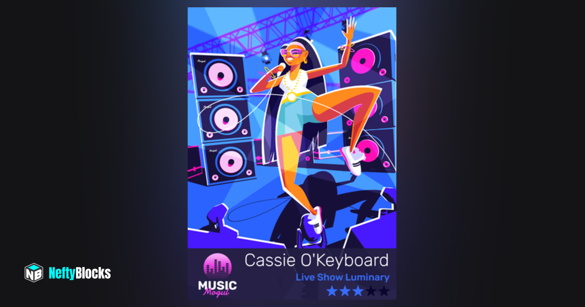 Cassie O'Keyboard #248 | NeftyBlocks | The #1 Trade to Earn NFT ...