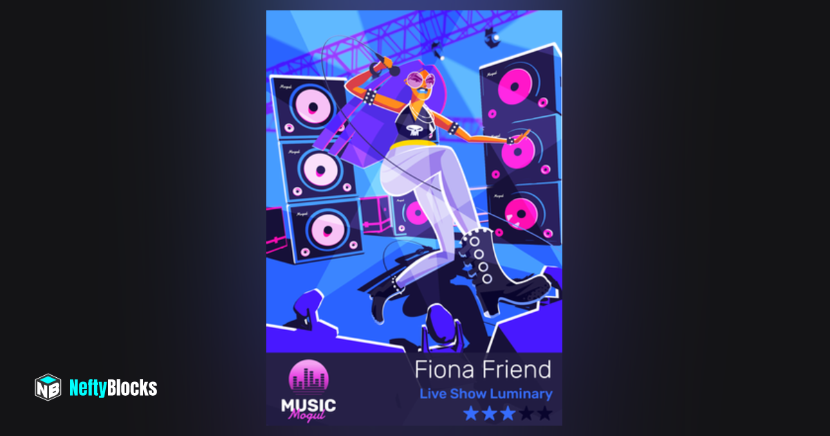 Fiona Friend #184 | NeftyBlocks | The #1 Trade to Earn NFT Marketplace ...