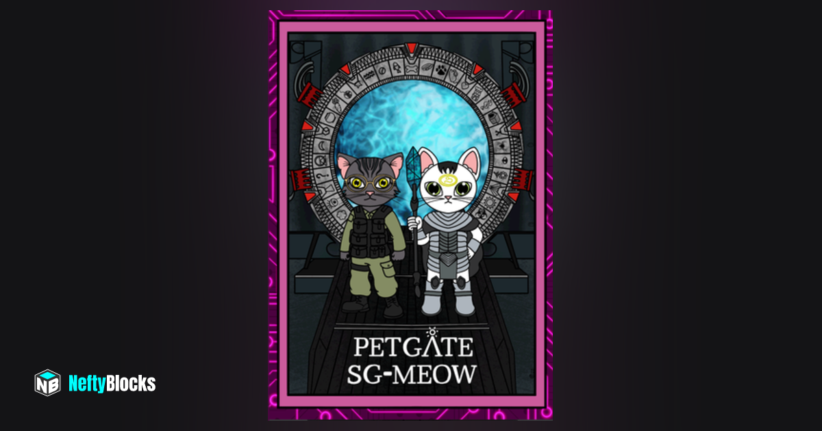 Pet Gate SG - Meow #11 | NeftyBlocks | The #1 Trade to Earn NFT ...
