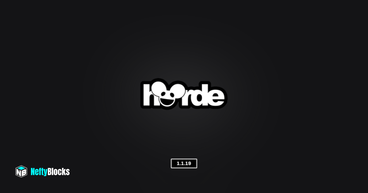 horde logo #520 | NeftyBlocks | The #1 Trade to Earn NFT Marketplace on WAX