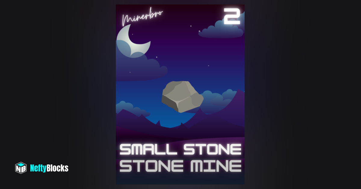 Small stone #783 | NeftyBlocks | The #1 Trade to Earn NFT Marketplace ...