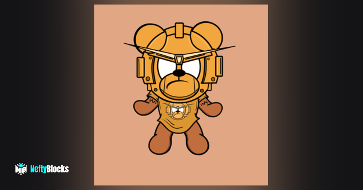 Gold Kuma | NeftyBlocks | The #1 Trade to Earn NFT Marketplace on WAX