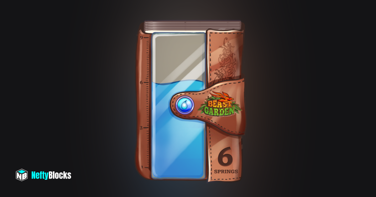 Medium Water Source Pack - Season 1 #507 | NeftyBlocks | The #1 Trade ...