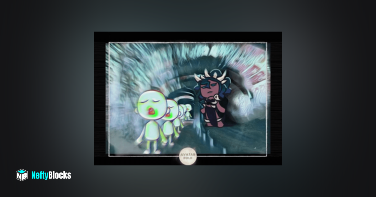 Coda The God of Death at the Gates to the Underworld | NeftyBlocks ...