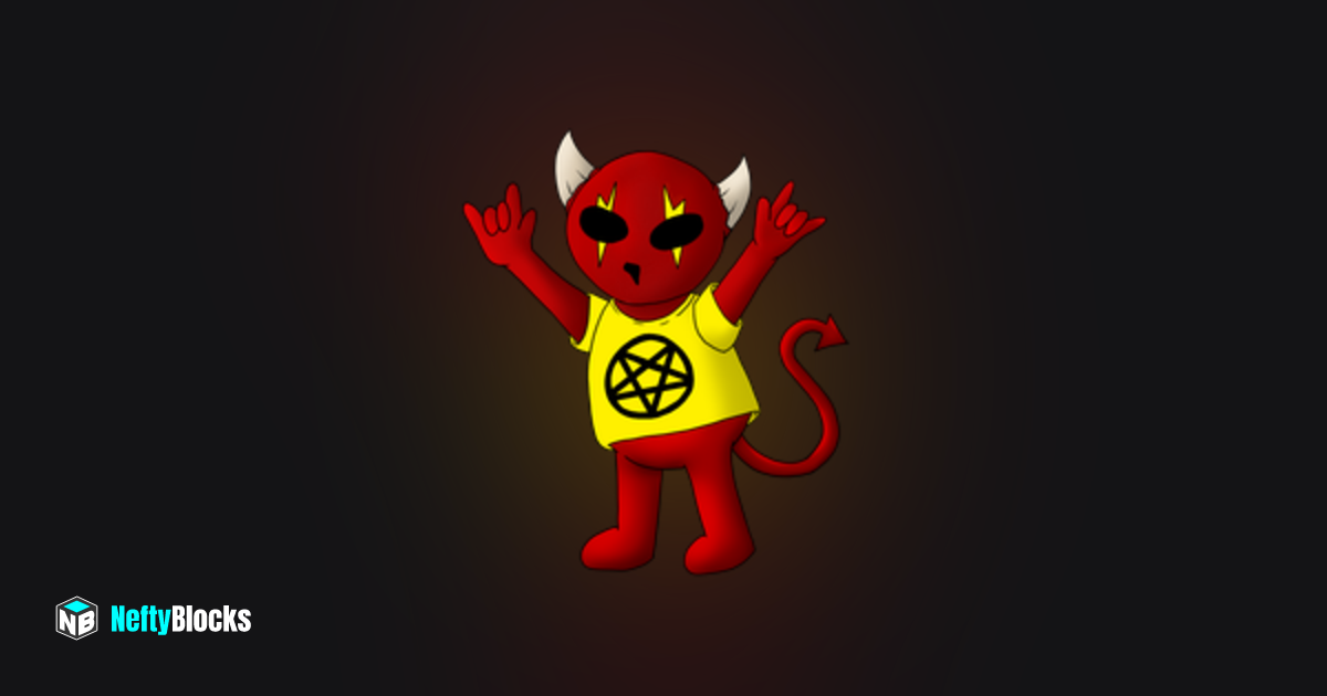 Lightning Summoner Demon | NeftyBlocks | The #1 Trade to Earn NFT ...