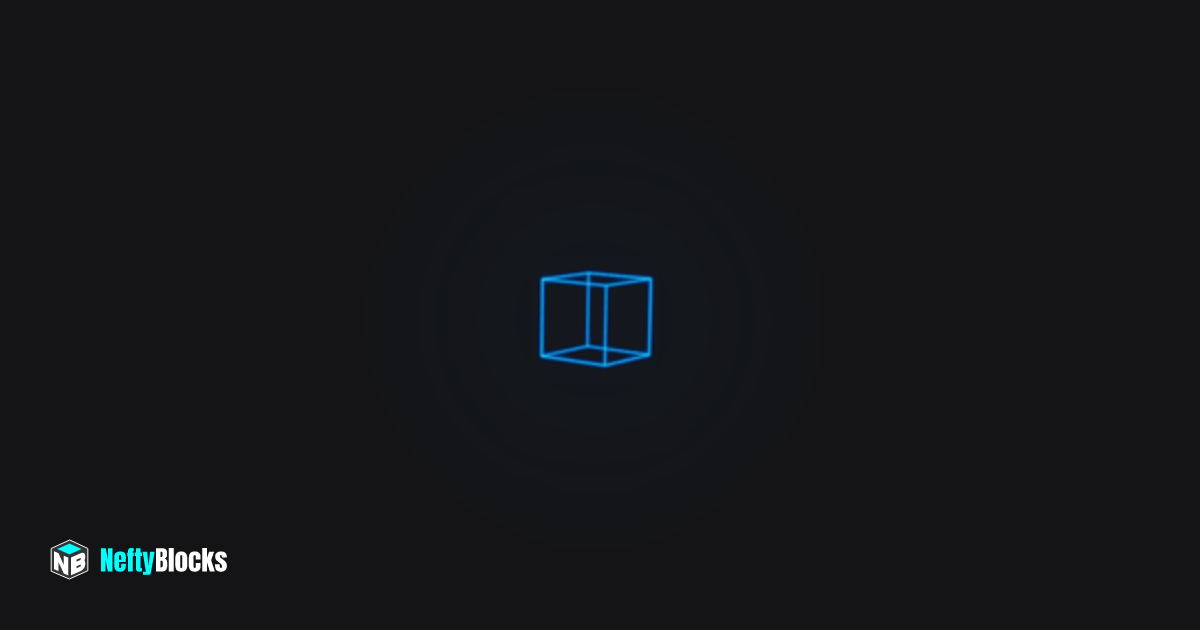 Cyan Block #1190 | NeftyBlocks | The #1 Trade to Earn NFT Marketplace ...