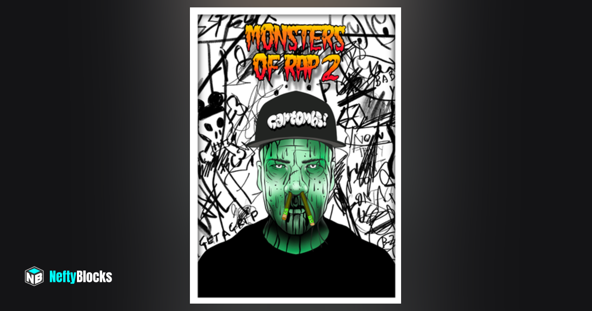 Monsters of Rap 2 Promo 4 #2170 | NeftyBlocks | The #1 Trade to Earn ...